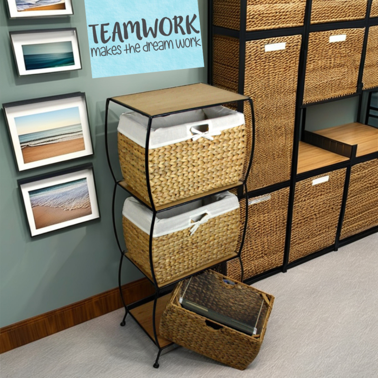 IBIZA-1 Hyacinth Curved 3-Drawer Basket Filing Cabinet - Orient HandiCraft